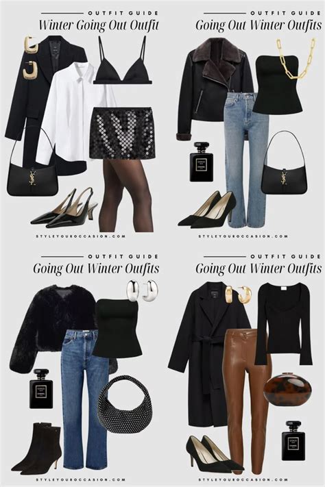 15 Perfect Going Out Outfits For Winter And Cold Weather Night Out