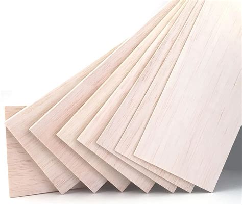 Balsa Wood Sheets Thickness 4mm Kalsi Models