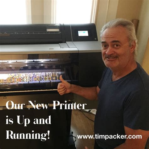 Im Thrilled To Announce That Our New Epson 9570 Printer Is Up And