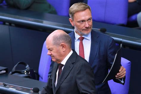 Allemagne Olaf Scholz Limoge Le Ministre Des Finances La Crise