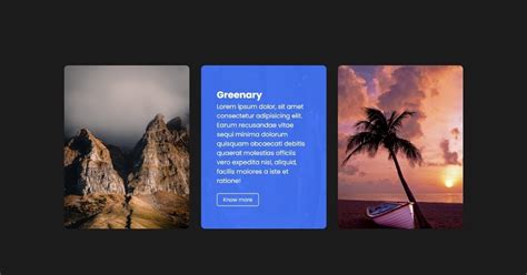 Эффект наведения изображения с учетом направления используя Html Css и Jquery Direction Aware