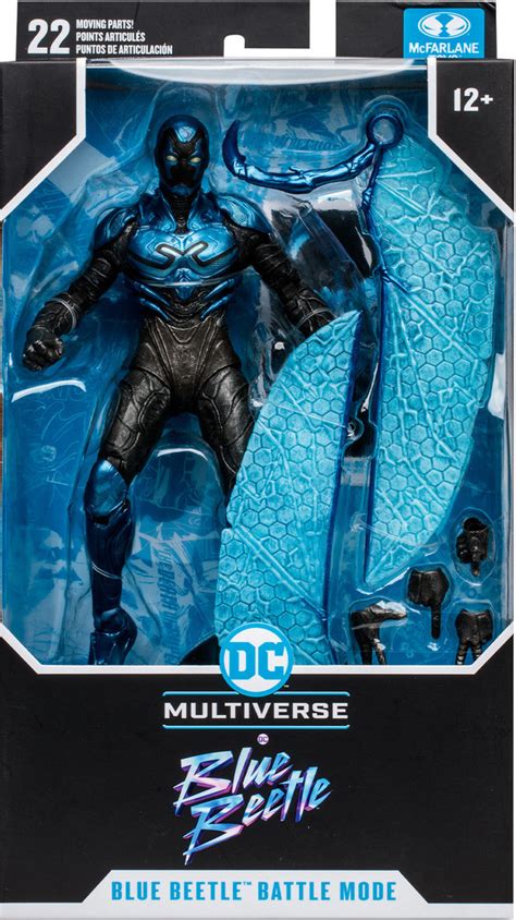 Dc Multiverse Blue Beetle Battle Mode Blue Beetle Movie
