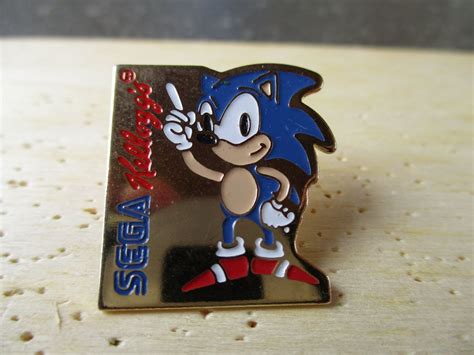 Sega Sonic Kelloggs Pin Rar Neu Gemäss Beschreibung In Felsberg Für