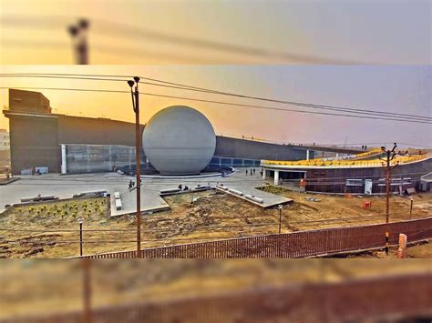Chief Minister Will Come Today Planetarium Auditorium And Floating