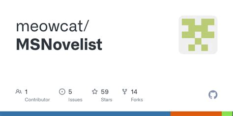 MSNovelist Gitignore At Master Meowcat MSNovelist GitHub
