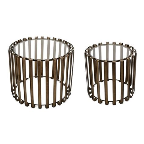 Lux Side Tables set of 2 DDL Design Décor Lab
