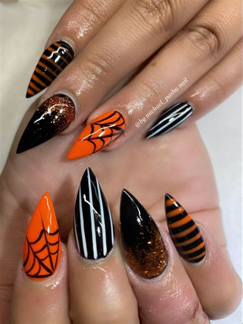 Pin By Vuxuanvinh On Michaelvu Halloween Acrylic Nails Halloween