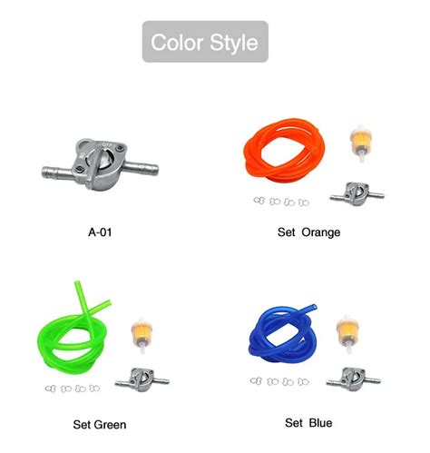 Zsdtrp 6 мм бензин топливный кран клапаны вкл выкл переключатель масляная трубка Масляный