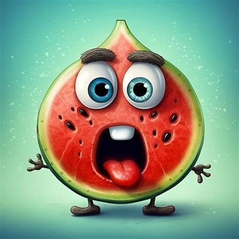 Cartone Animato Faccia Spaventata