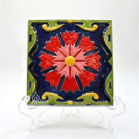 Украшение настенное интерьерное ЯРКЕР цветные 10 10 купить по доступным ценам в интернет