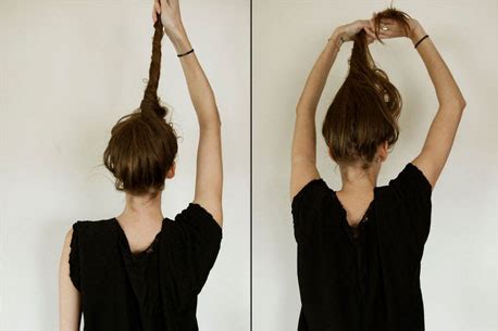Just B B Messy French Bun How To