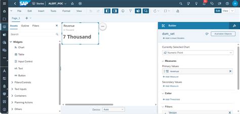 Create Popup In Sap Analytics Cloud Create Alert In Sap Analytics Cloud