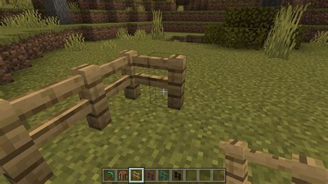 How To Make A Fence In Minecraft