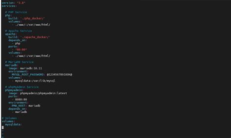 lamp docker compose nhan hoa knowledgebase