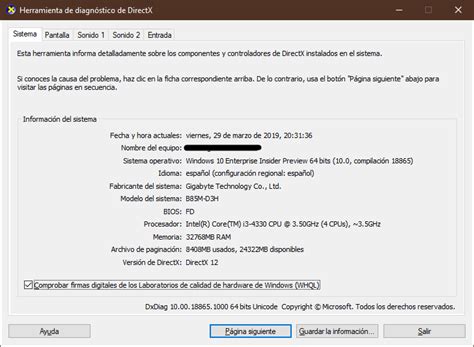 Post Your Dxdiag Results Page 2 Techpowerup Forums