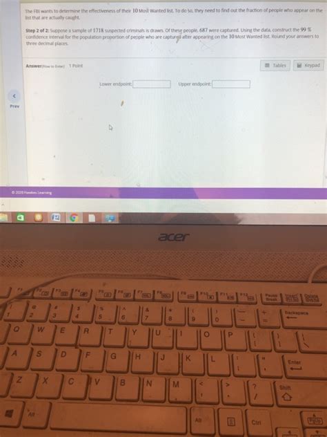 Solved The FBI Wants To Determine The Effectiveness Of Their Chegg