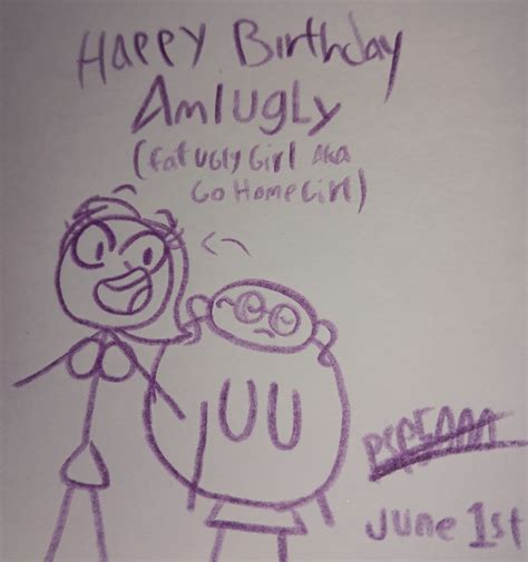 Dick Figures Happy Late Birthday Amiugly By Psp5000 On Deviantart