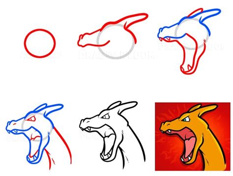 15 Easy And Cute Charizard Drawing Ideas Drawing Photos