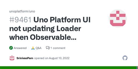 Uno Platform UI Not Updating Loader When Observable Property Is Updated