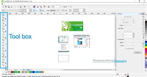 Tutorial Dasar Dan Pengenalan User Interface Coreldraw X6 Mp Tutorial