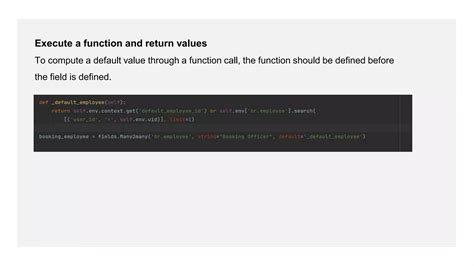 Set Default Values To Fields In Odoo 15 Ppt Set Default Values To Fields In Odoo 15 Ppt