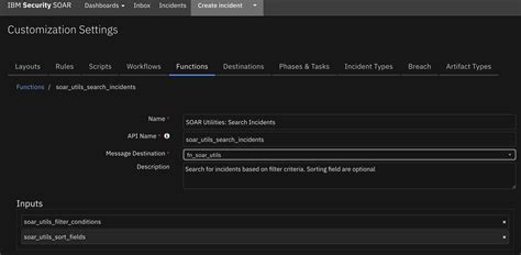SOAR Function Utilities For SOAR QRadar SOAR Apps