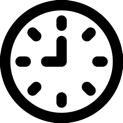 Clock Watch Vector SVG Icon SVG Repo