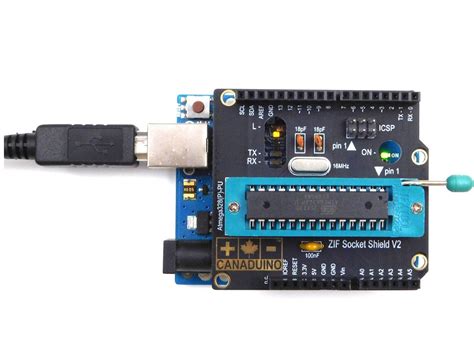 Atmega328 Programmer Shield For Arduino Uno Diy Kit 26261