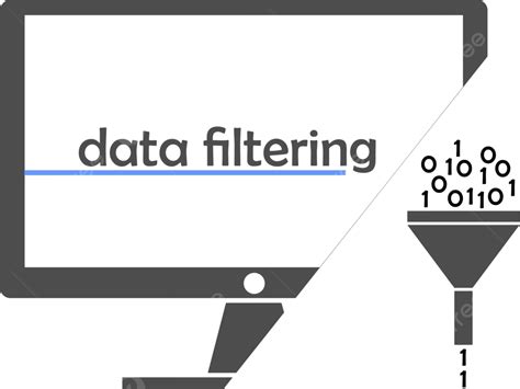 Vector Data Filtering Funnel Graphics One Vector Funnel Graphics One