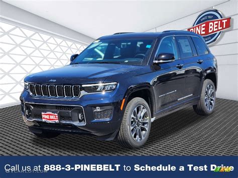 2023 Midnight Sky Jeep Grand Cherokee Overland 4x4 145928340