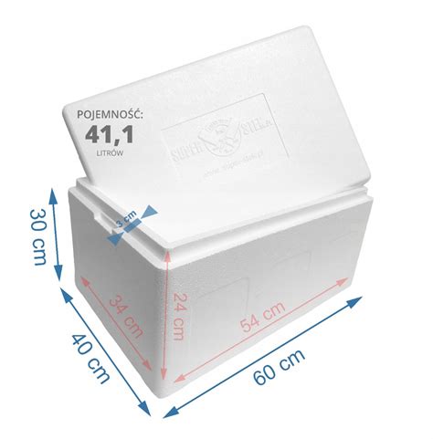 Styrobox 44 1l Pojemnik Izotermiczny LodÓwka PudeŁko P420 • Cena
