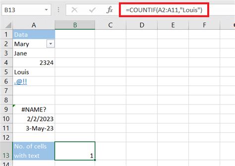 Can Excel Count Cells With Text Easy 2025 Guide