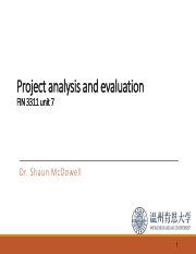 Mastering Project Analysis Key Techniques For Success Course Hero
