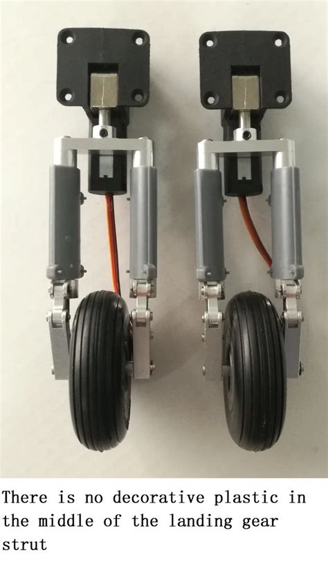 Rc Model Parts Slow Scale Electric Retractable Landing Gear For De