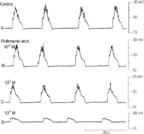 Effects Of Flufenamic Acid On Slow Waves Recorded From Gastric Muscle