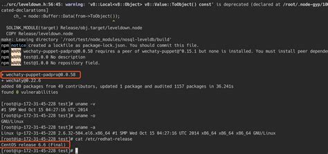 centos环境下安装失败 Issue 74 wechaty wechaty puppet padpro GitHub