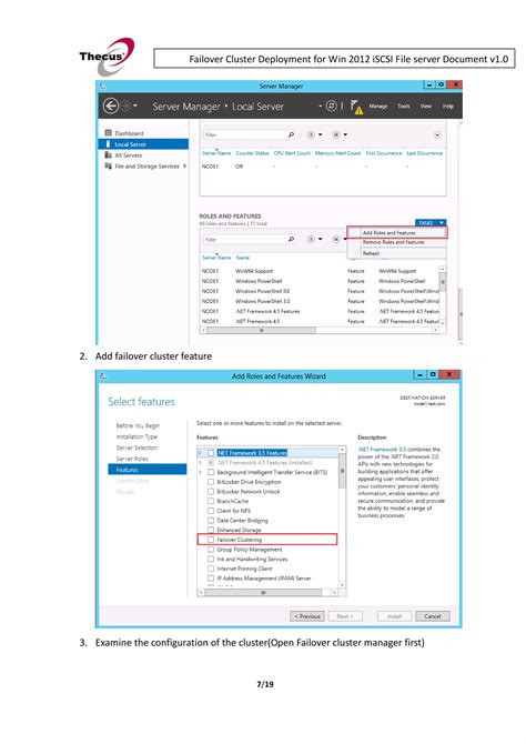 Failover Cluster Deployment For Windows 2012 Iscsi File Serverpdf
