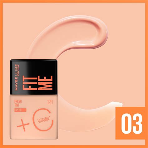 Ripley Base Maybelline Fit Me Fresh Tint Spf50 Tono 03