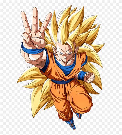 Descargar Pnggoku Ssj3 Dokkan Battle Comics Libro Manga Hd Png