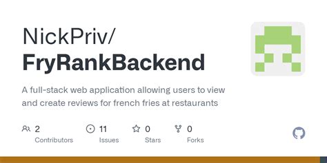 FryRankBackend Procfile At Master NickPriv FryRankBackend GitHub