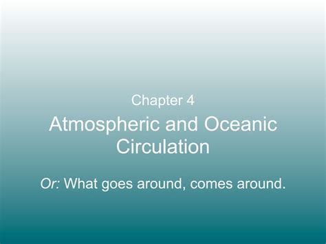 Geostrophic Wind And Gradient Wind Pptx