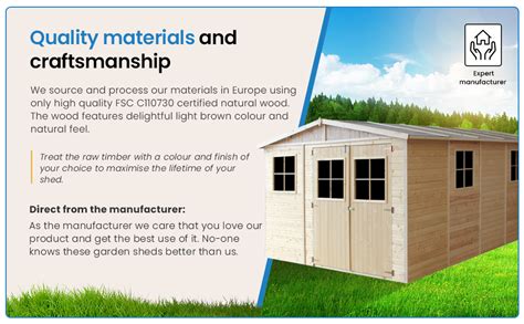 Wooden Garden Shed Apex Shiplap Wooden Shed With Windows 17x11 Ft