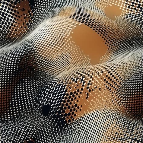 Premium Ai Image The Unique Pattern On A Piece Of Abstract Halftone