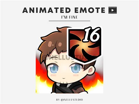 Ffxiv Im Fine Animated Emote Etsy