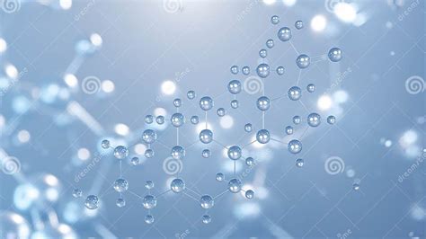 Pregnenolone Molecular Structure 3d Flat Model Endogenous Steroid