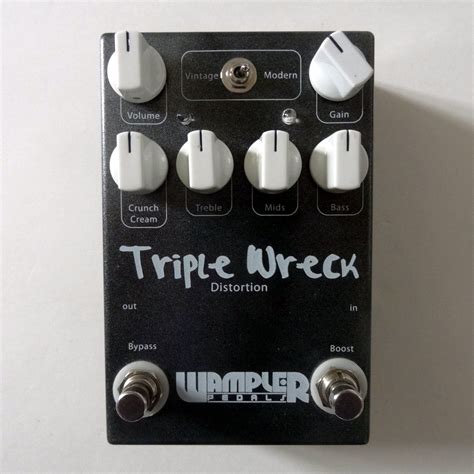 Triple Wreck Distortion Wampler Pedals - Audiofanzine
