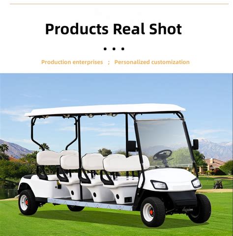Gas Powered Golf Carts Golf Board Electric Classic Golf Cart 4 Person