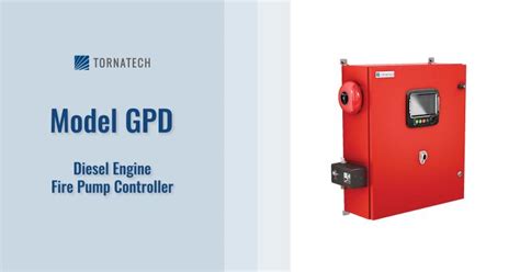 Model Gpd Diesel Engine Fire Pump Controllers With Vizitouch Operator Interface Learn More