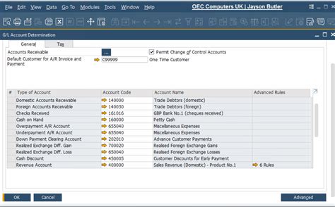 Sap Business One In Depth Review Financial Accounting Firebear