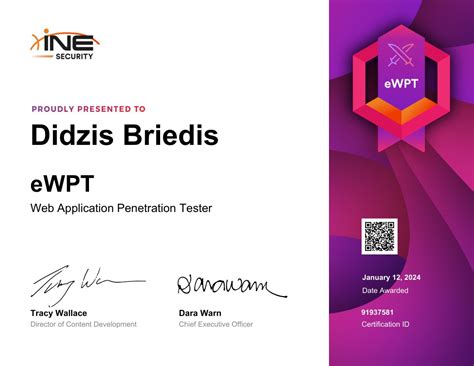 New Year New Certification Didzis Briedis